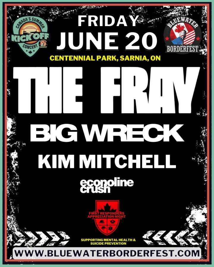 Bluewater BorderFest - THE FRAY, BIG WRECK, KIM MITCHELL, ECONOLINE ...